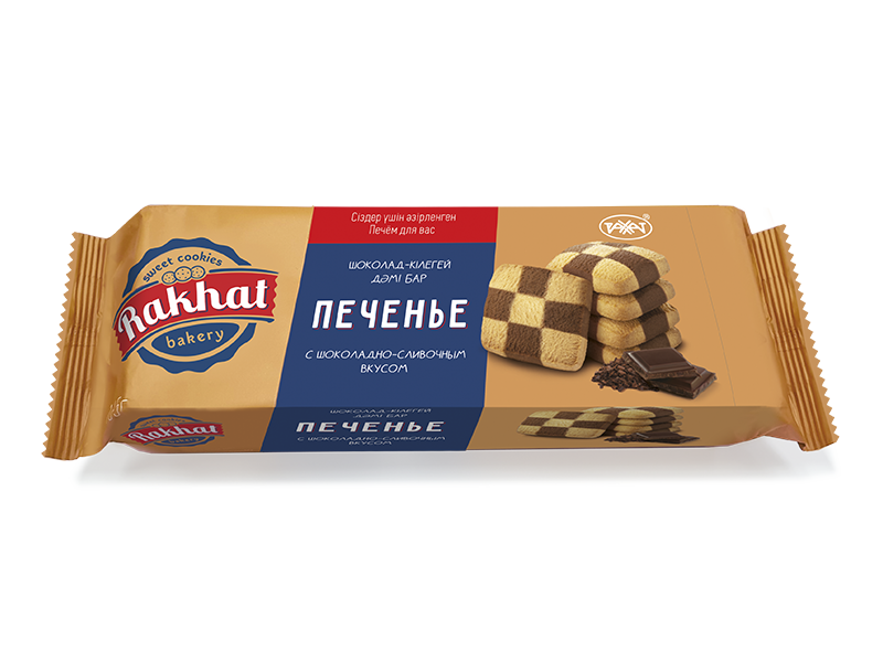 RAKHAT BAKERY С ШОКОЛАДНО – СЛИВОЧНЫМ ВКУСОМ -АО «ЛОТТЕ Рахат»
