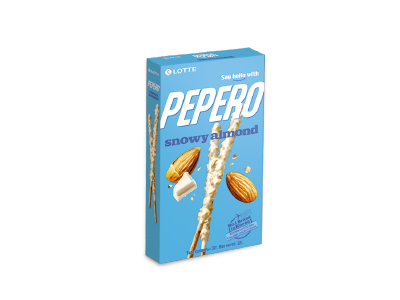 Соломка-lotte "PEPERO SNOWY ALMOND " купить в Казахстане -АО «ЛОТТЕ Рахат»